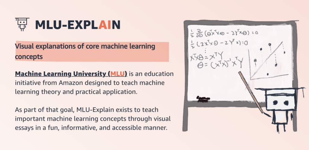 機械学習を理解するためのAmazon無料教材「MLU-Explain」の紹介