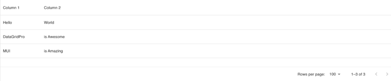 React MUI DataGridの始め方と使い方、よく使う機能・設定について