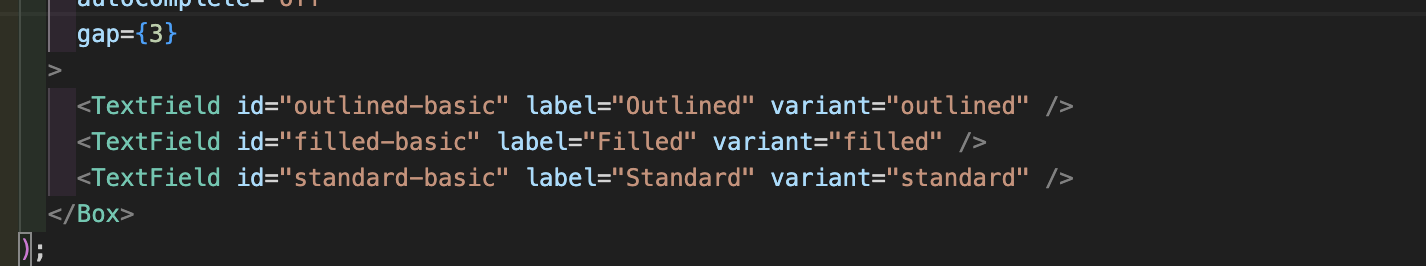 React MUI TextFieldの始め方と使い方、よく使う機能・設定について